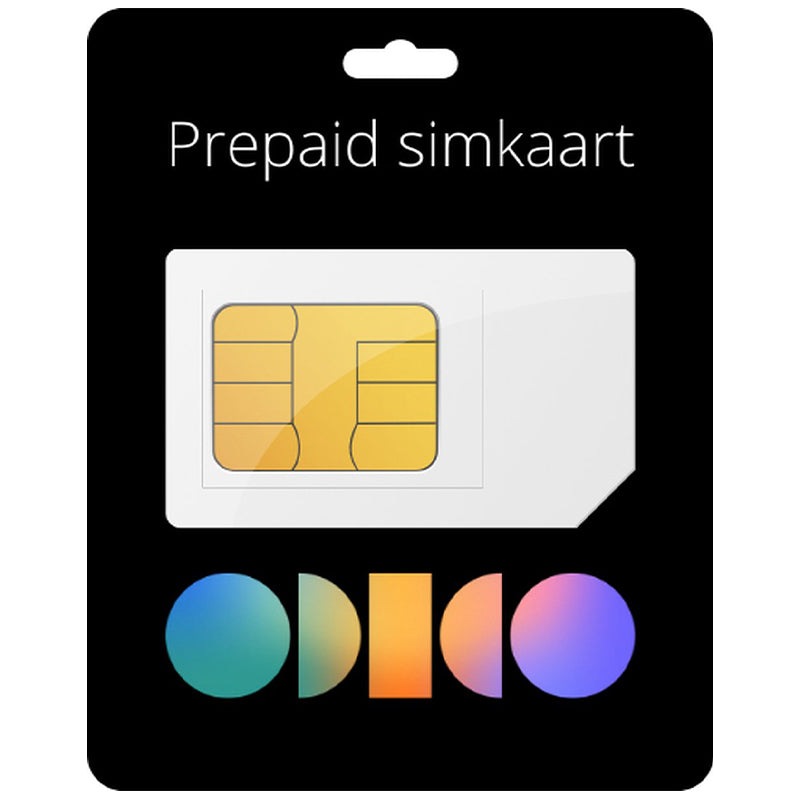 Sim Kaarten Odido Prepaid Met Totaal €10 Beltegoed